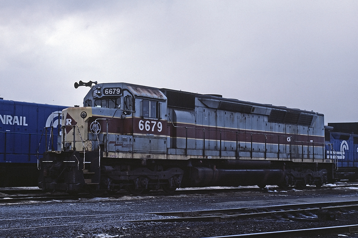 CR 6679 at Selkirk during March 1979 | Conrail Photo Archive