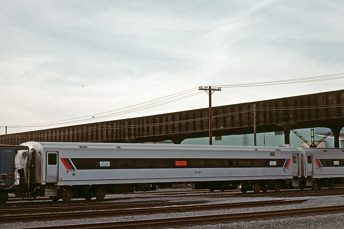 NJT Comet II at Selkirk during April 1983 | Conrail Photo Archive
