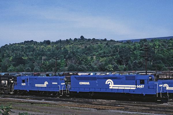 EMD GP7 and GP9 | Conrail Photo Archive