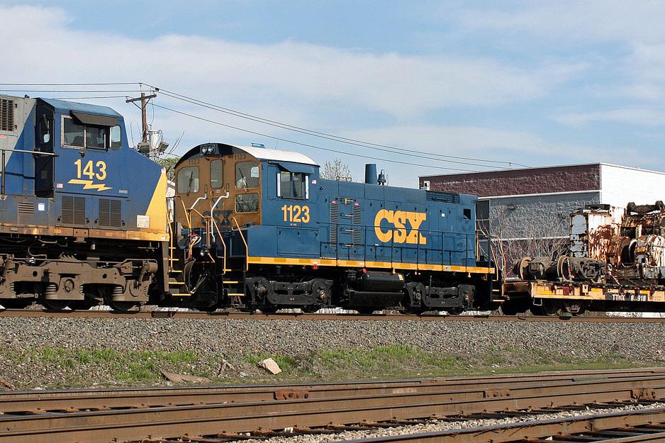 CSXT 1123 (CR 9404) Ridgefield Park, NJ 4/25/2009 | Conrail Photo Archive