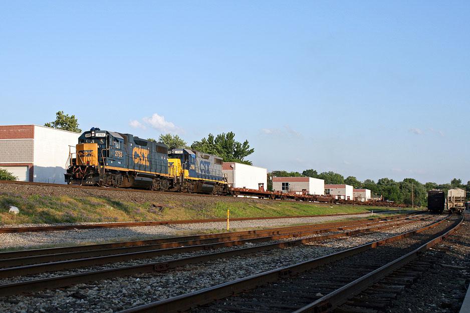 CSXT 2753 (CR 8144) Ridgefield Park, NJ 5-31-2009 | Conrail Photo Archive
