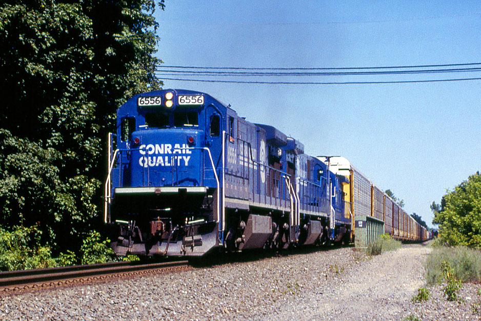 CR 6556 New Baltimore, NY 8-1996 | Conrail Photo Archive