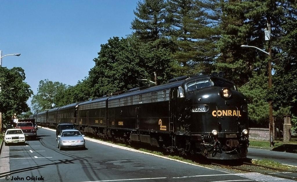CR 4020 Burlington, NJ 5/31/1996 | Conrail Photo Archive