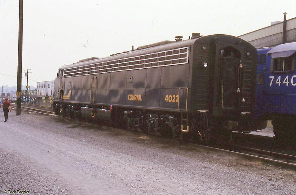 CR 4022 Enola, PA 1986 | Conrail Photo Archive