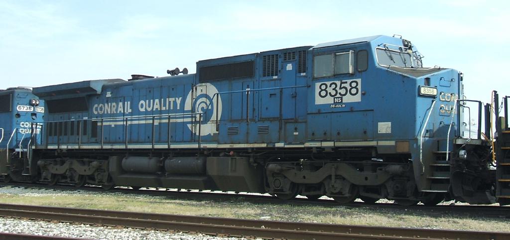 NS 8358 (CR 6124) | Conrail Photo Archive