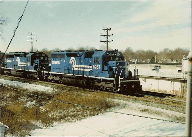 Conrail #6987 at Hillside NJ | Conrail Photo Archive