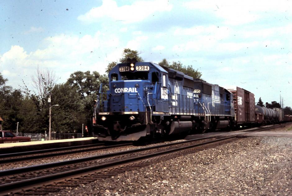 CR 6466(PRR 3394) on PIBR-8 at Waterloo, IN | Conrail Photo Archive