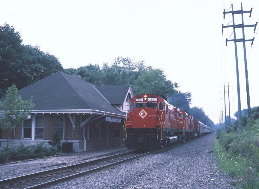 SPL171, River Line, 7/23/88. (01) | Conrail Photo Archive