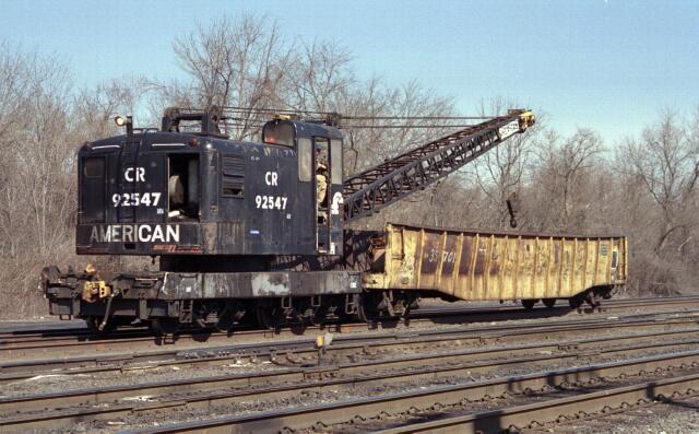 CR 92547 (American Crane) | Conrail Photo Archive