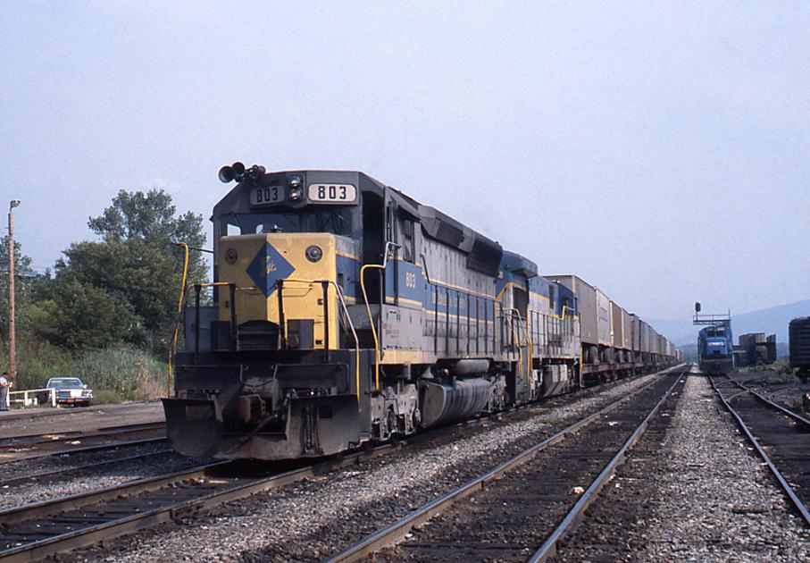 DH 803 Hornell, NY 8/1977 | Conrail Photo Archive