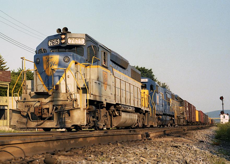 DH 7615 Hornell, NY 6/4/1978 | Conrail Photo Archive