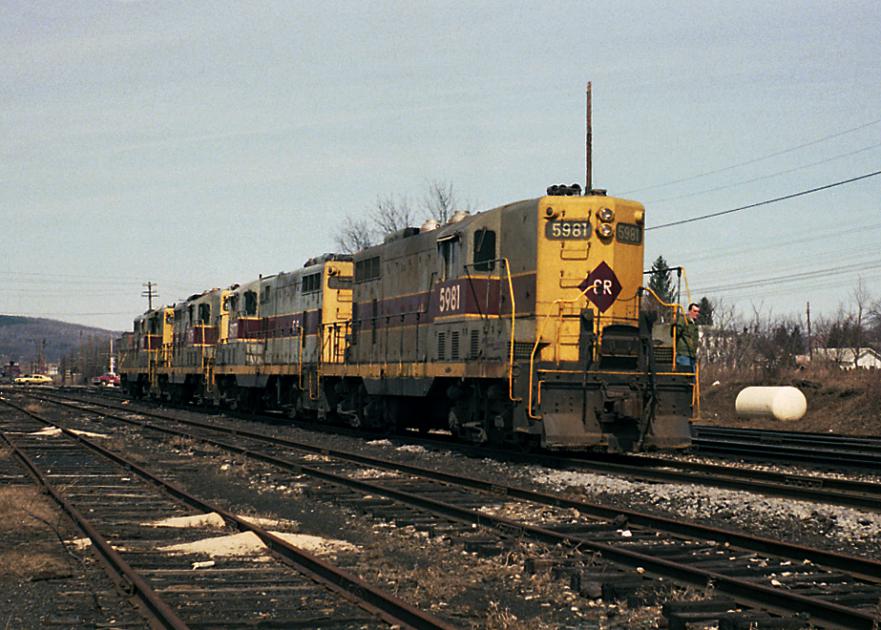 CR 5981 Hornell, NY 3/24/1978 | Conrail Photo Archive