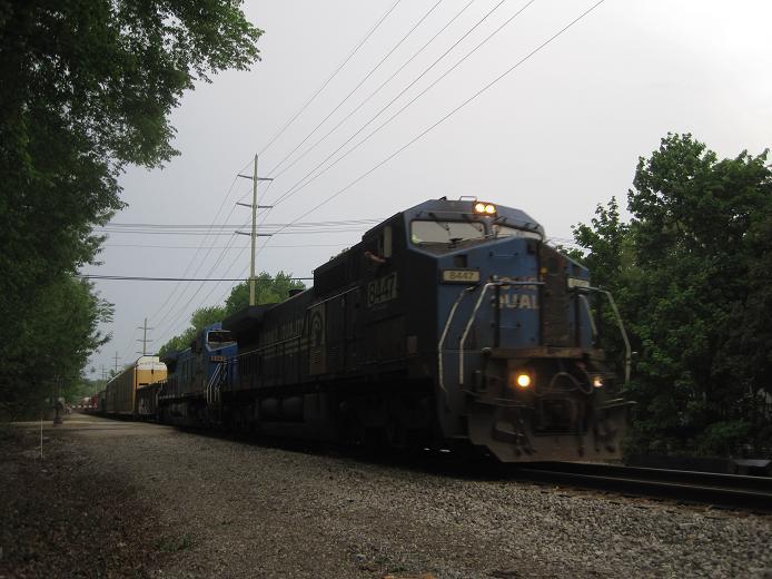 ns 8447 May, 2010 Lakewood, Ohio | Conrail Photo Archive