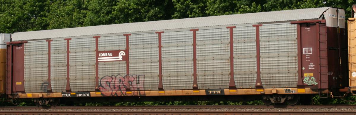 TTGX 981370-Rack Class ML2L | Conrail Photo Archive