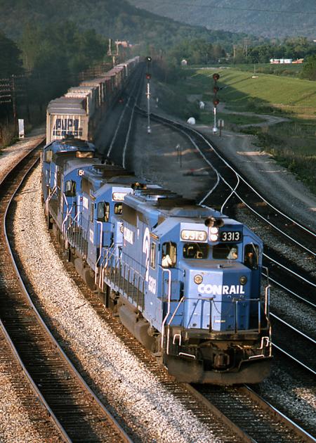 CR 3313 Gang Mills, NY 5/17/1986 | Conrail Photo Archive