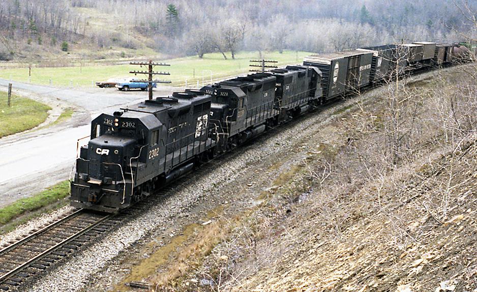 CR 2302 Almond, NY 5/7/1978 | Conrail Photo Archive