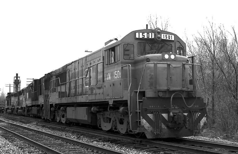 LN 1501 Marion, IN 4-11-1980 | Conrail Photo Archive