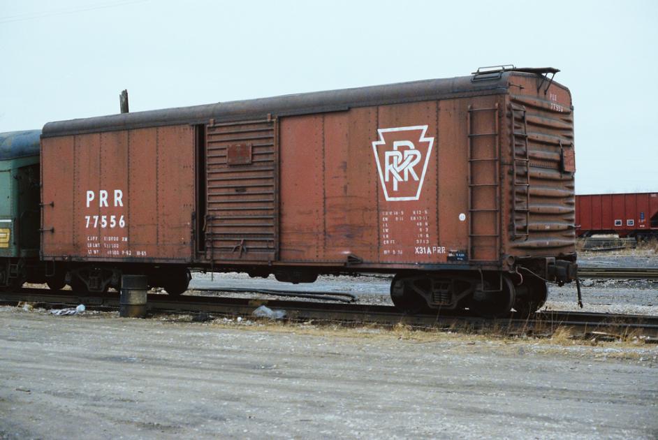 PRR 77556 - Class X31A | Conrail Photo Archive