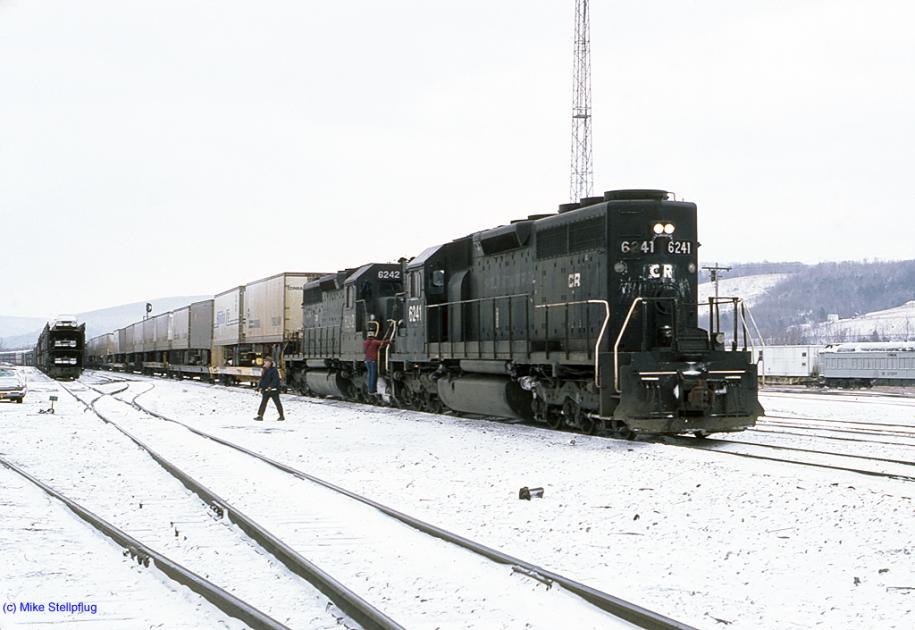 CR 6241 Hornell, NY 3/22/1980 | Conrail Photo Archive