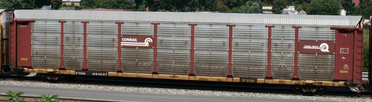 TTGX 991297 - Rack Class ML2L | Conrail Photo Archive