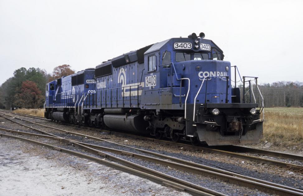 NS 3403 Indian River, DE 12/99 | Conrail Photo Archive