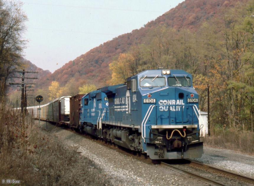 CR 6800 Lock Haven U. 4/1991 | Conrail Photo Archive