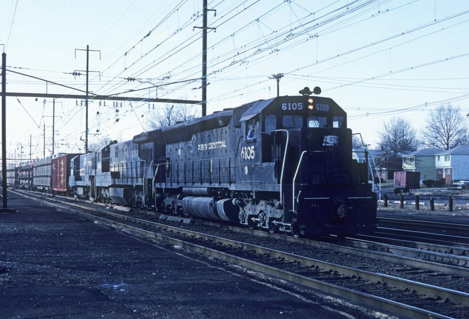 CR 6105 Elizabeth, NJ 1/79 | Conrail Photo Archive