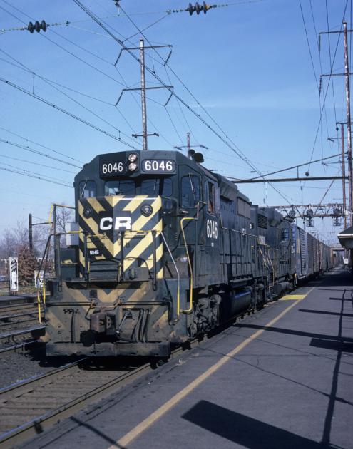 CR 6046 Priceton Jct., NJ 11/78 | Conrail Photo Archive