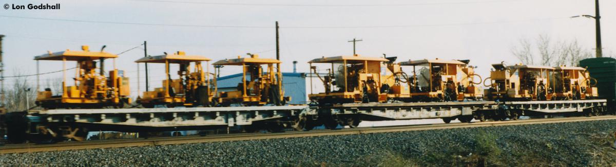 MOW Flatcars | Conrail Photo Archive