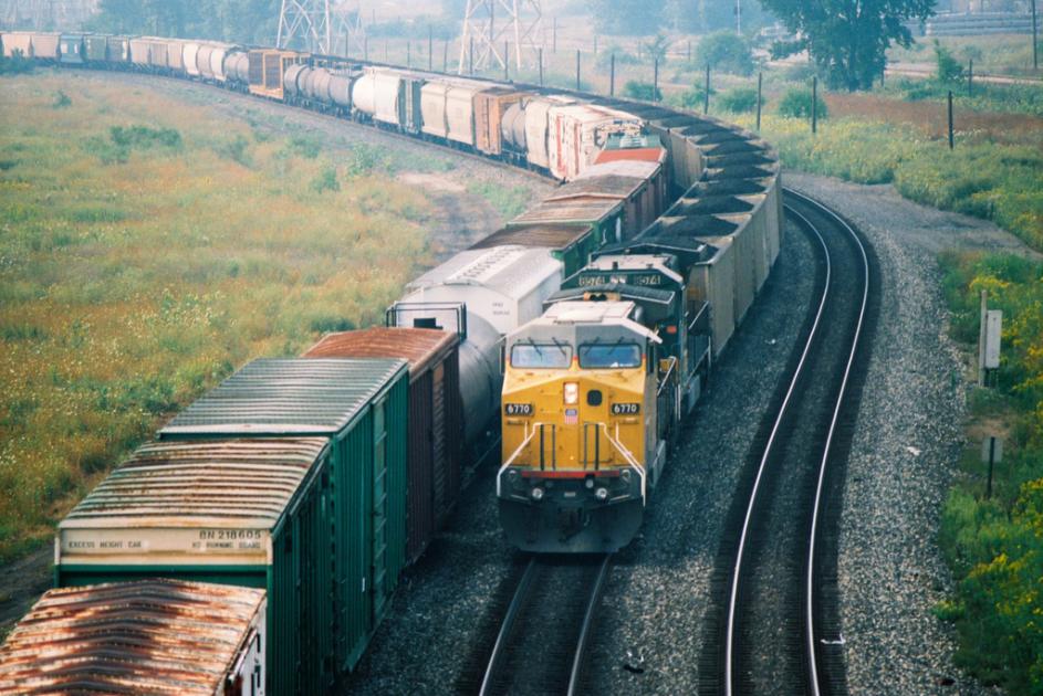 UP 6770 Hammond, IN 9-1-1997 | Conrail Photo Archive