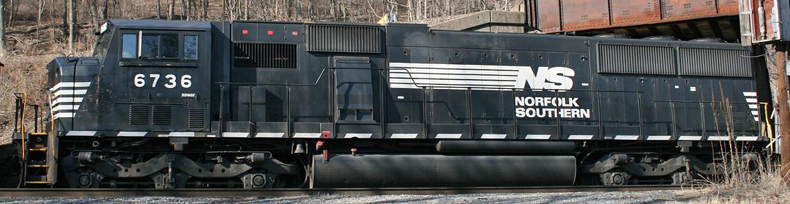 NS 6736 (CR 5607) | Conrail Photo Archive