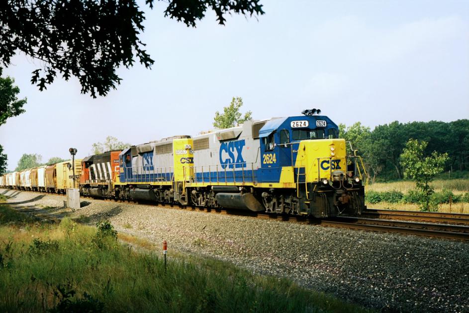 CSXT 2624 Gary, IN 9-1-1998 | Conrail Photo Archive