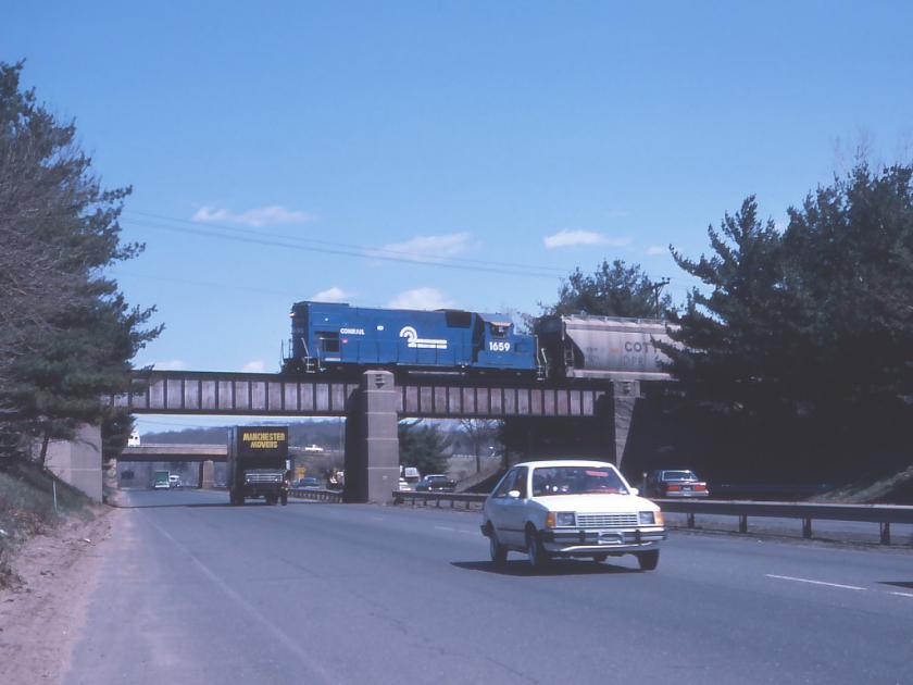 WNHA-20 in Manchester, CT. on 4/22/82. (1) | Conrail Photo Archive