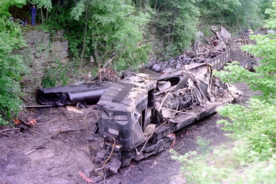 Conrail 6780 Penn Central Alco C636 6330 | Conrail Photo Archive