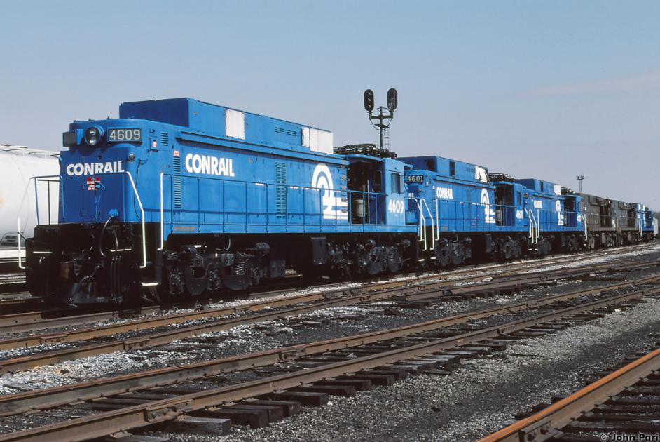 CR 4609 Rutherford, PA 3-17-1984 | Conrail Photo Archive