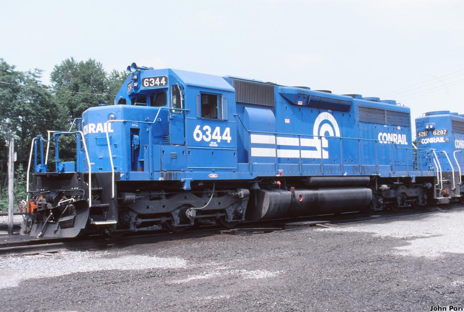 CR 6344 - SD40 at Cresson, PA | Conrail Photo Archive