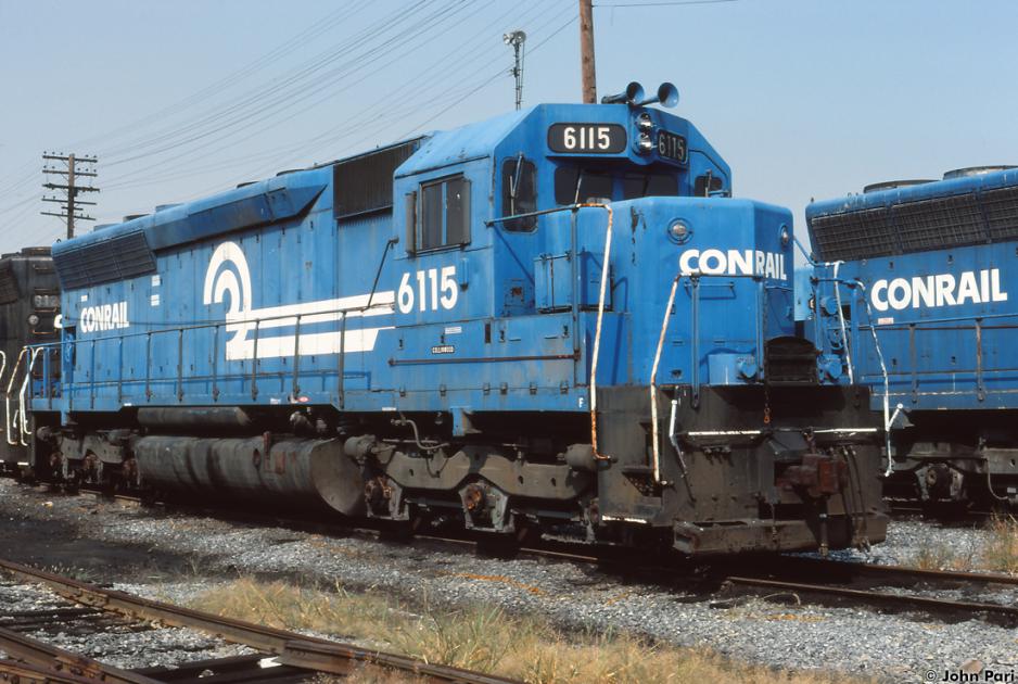 CR 6115 Rutherford, PA 9-11-1983 | Conrail Photo Archive