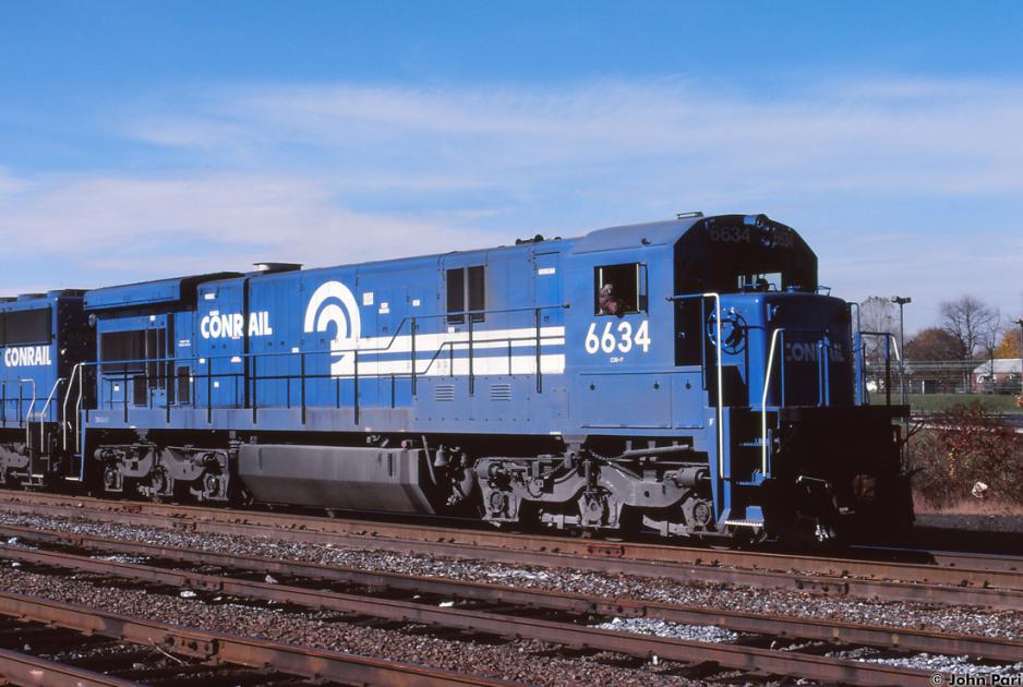 CR 6634 - C36-7 at Rutherford, PA | Conrail Photo Archive