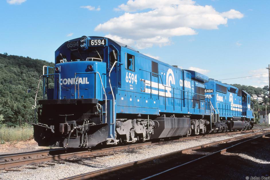CR 6594 - C30-7A at West Brownsville, PA | Conrail Photo Archive