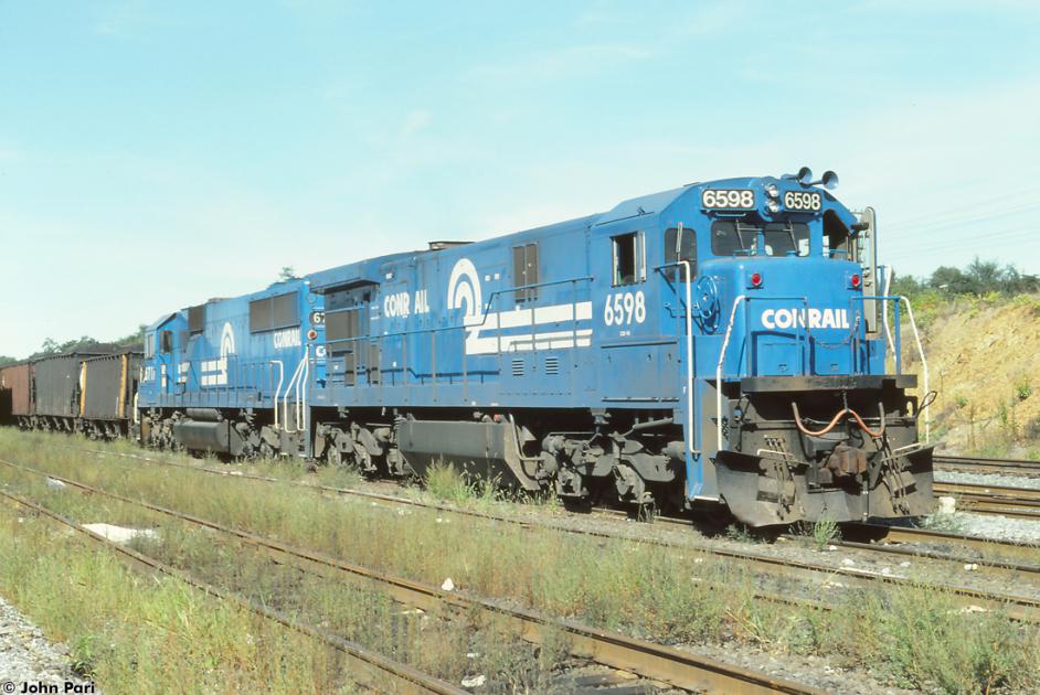 CR 6598 - C30-7A at Rutherford, PA | Conrail Photo Archive