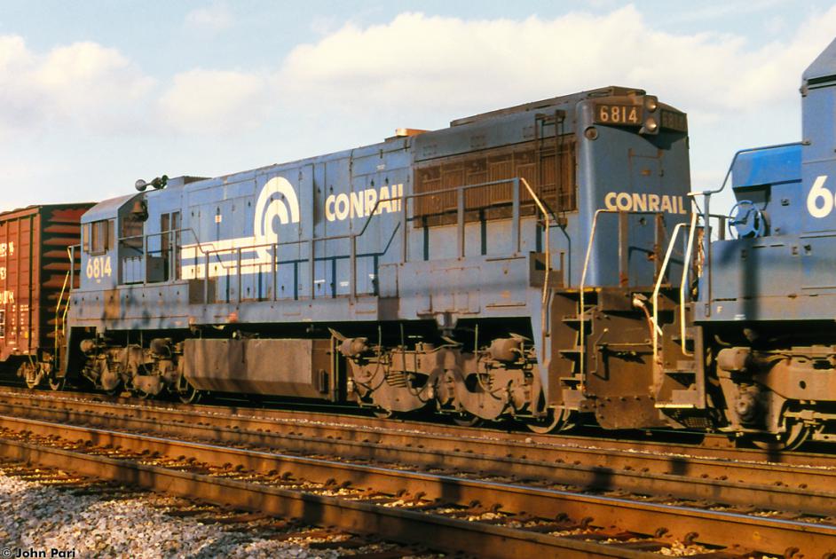 CR 6814 - U25C at Rochester, NY | Conrail Photo Archive