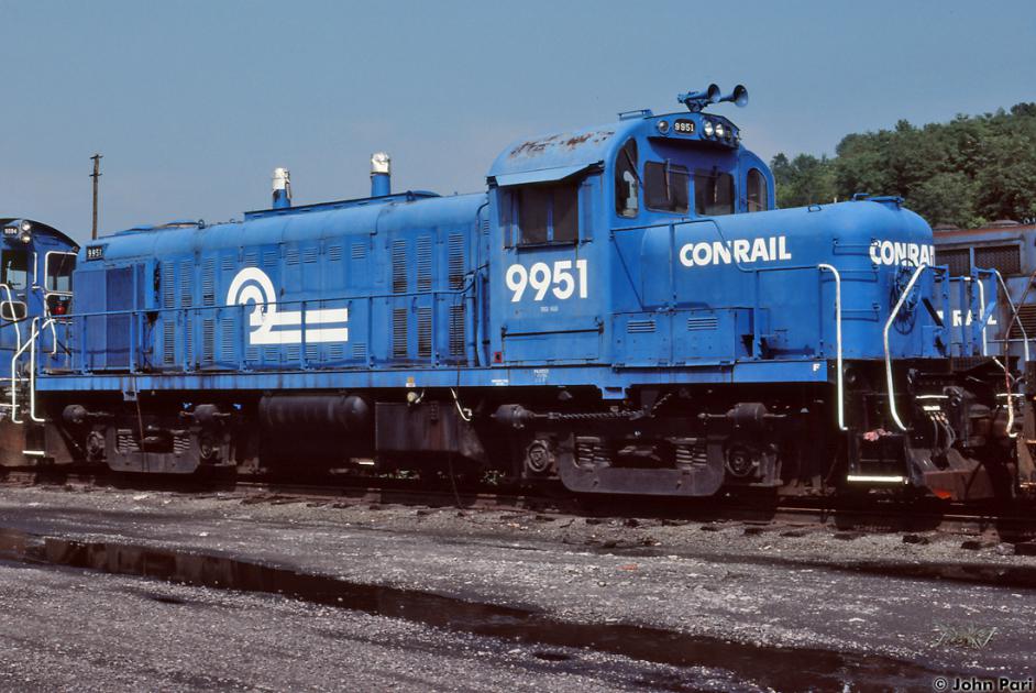CR 9951 Altoona, PA 8-5-1984 | Conrail Photo Archive