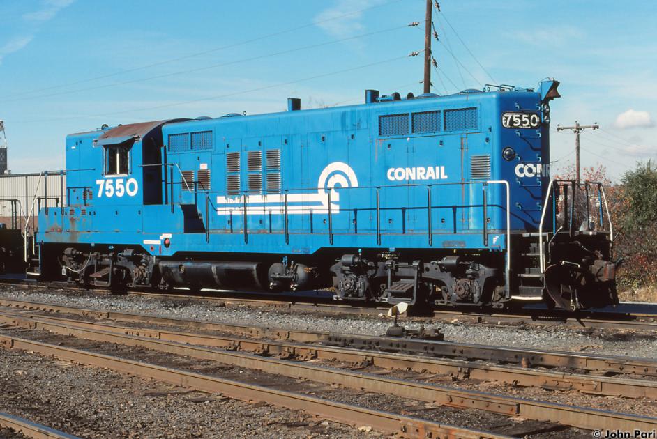 CR 7550 - GP10 at Shiremanstown, PA | Conrail Photo Archive