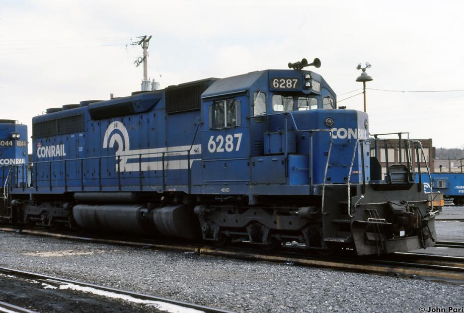CR 6287 - SD40 at Cresson, PA | Conrail Photo Archive