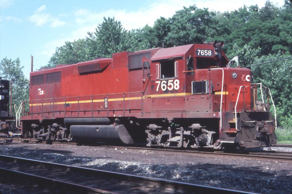 CR 7658 Kingston, NY 7-1981. | Conrail Photo Archive