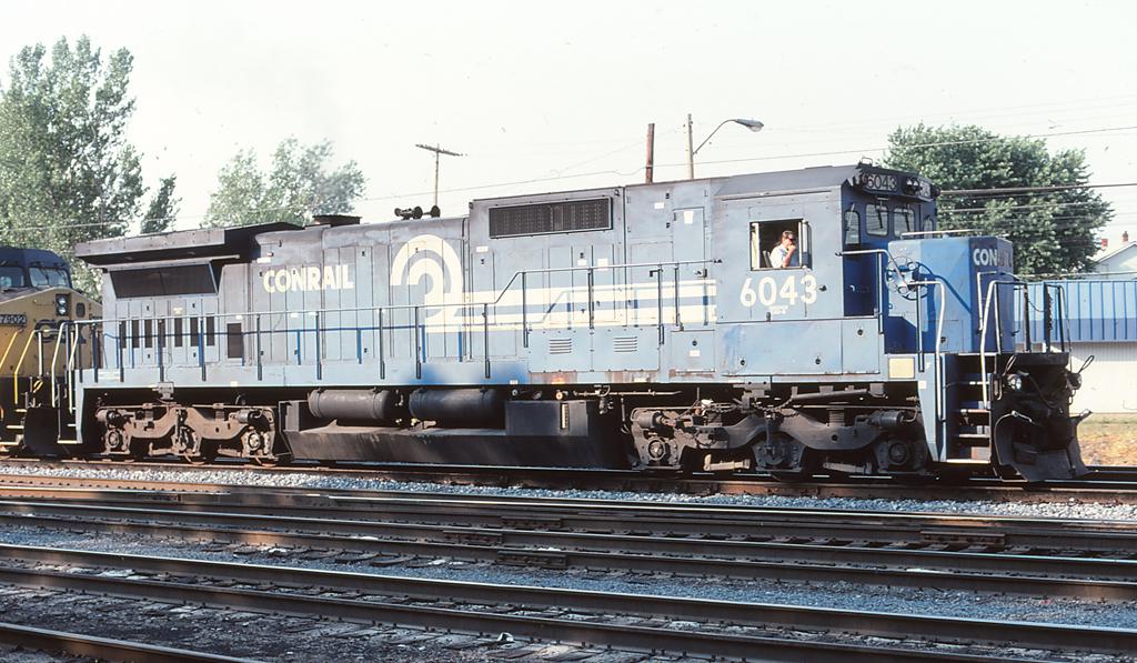 CR 6043 at Cumberland MD 7/21/97 | Conrail Photo Archive