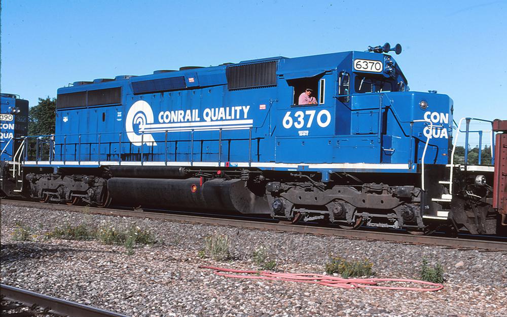 CR 6370 at Cresson PA 7/30/97 | Conrail Photo Archive