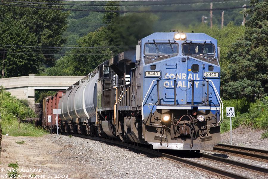 NS 8440 at Emmaus, PA | Conrail Photo Archive