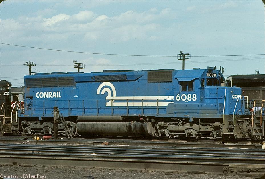 CR 6088 Enola, PA 5-7-1977 | Conrail Photo Archive