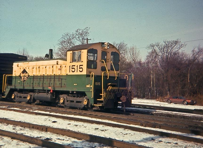 CR 8715 ex-RDG King of Prussia, PA 1-3-1977 | Conrail Photo Archive